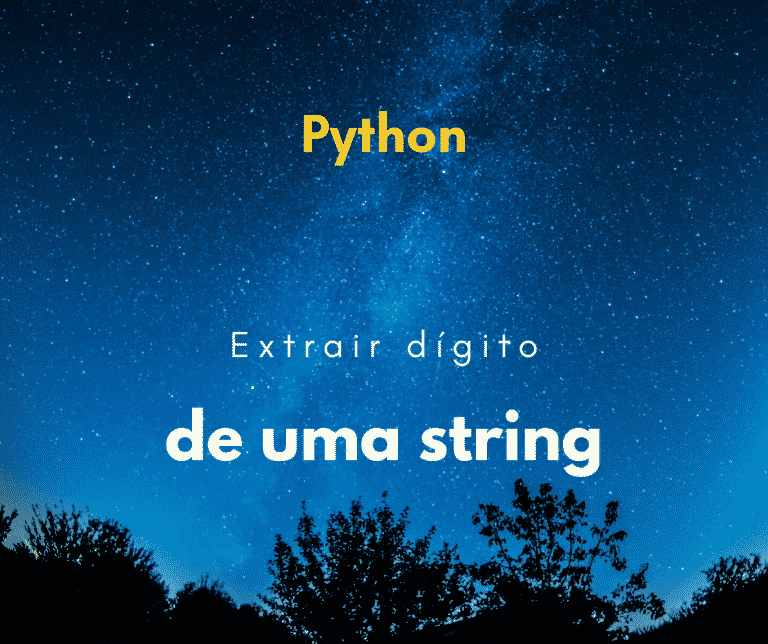 Como extrair dígitos de uma string? (extrair números de texto)