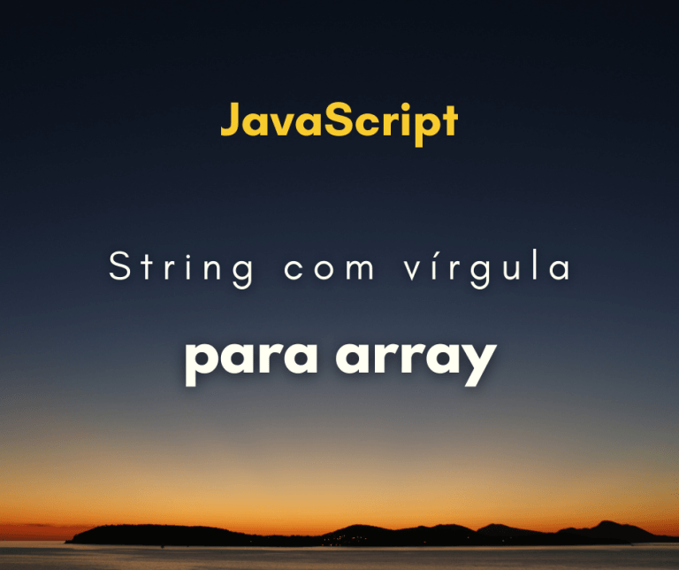 Converter string com vírgula para array em JavaScript | Hora de Codar Converter string com vírgula para array em JavaScript | Hora de Codar