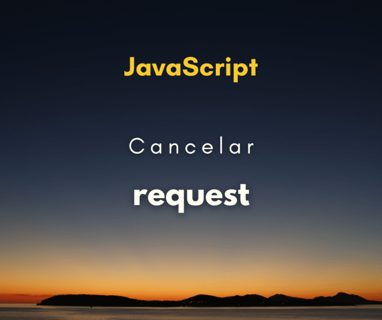 Como cancelar um request HTTP com fetch | Hora de Codar