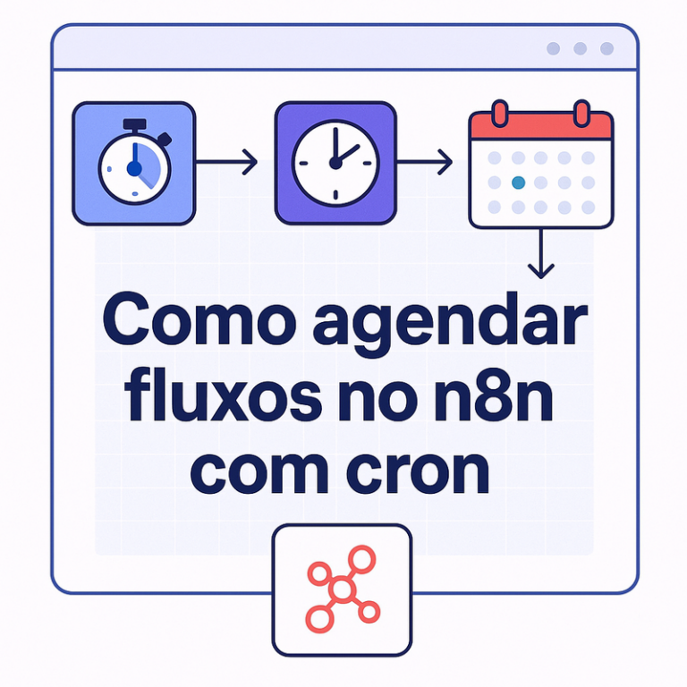 Como agendar fluxos no n8n com cron e triggers