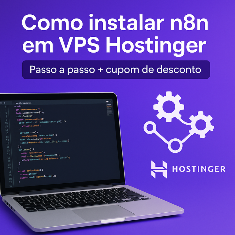 Como instalar n8n em VPS Hostinger + cupom desconto