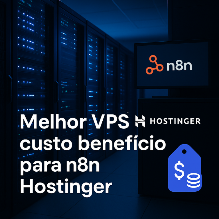 Melhor VPS custo benefício para n8n Hostinger