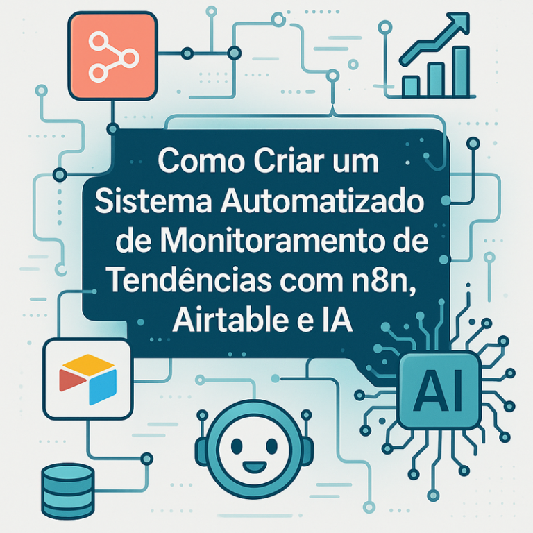 Sistema automatizado de monitoramento com n8n, Airtable e IA