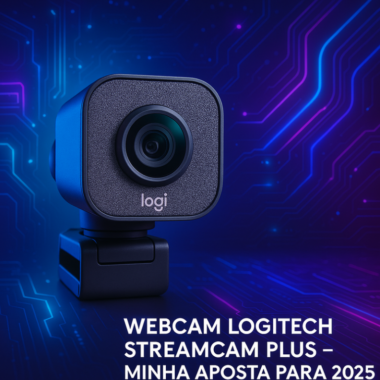 Webcam Logitech StreamCam Plus para streaming 2026