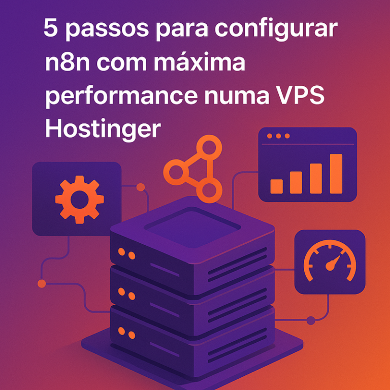 Configurar n8n máxima performance VPS Hostinger