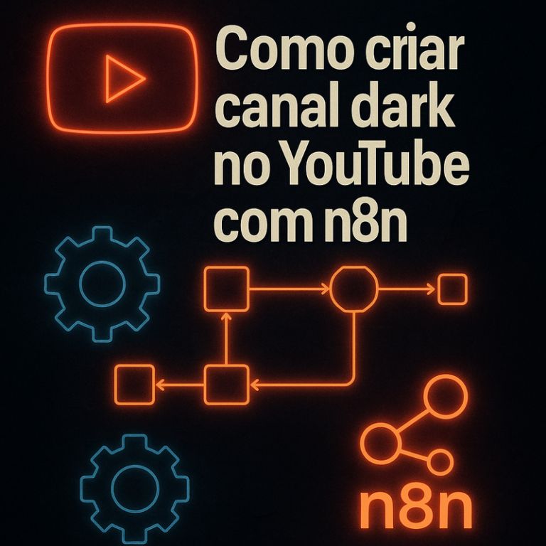 Como criar canal dark no YouTube com n8n passo a passo