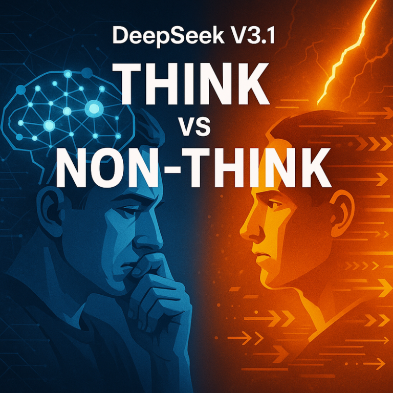 DeepSeek V3.1 Think vs Non-Think: o que é e como usar