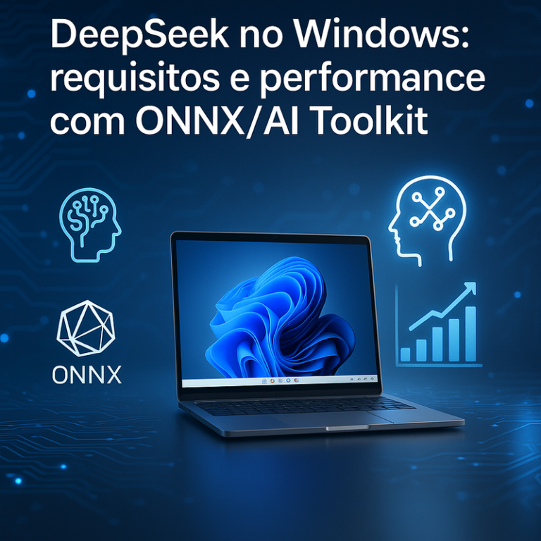 DeepSeek no Windows: requisitos e performance ONNX
