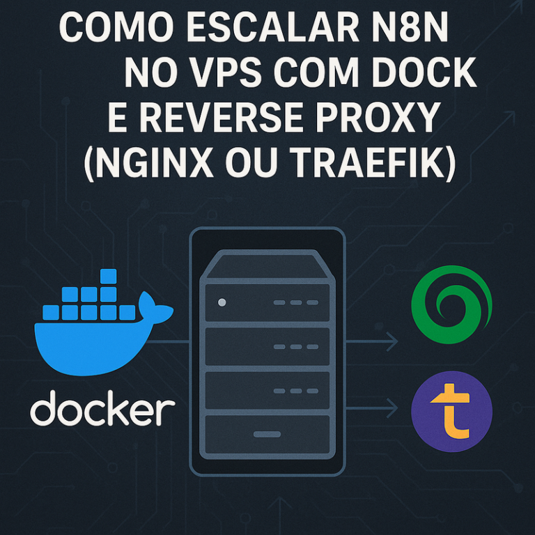Como escalar n8n no VPS com Docker e reverse proxy