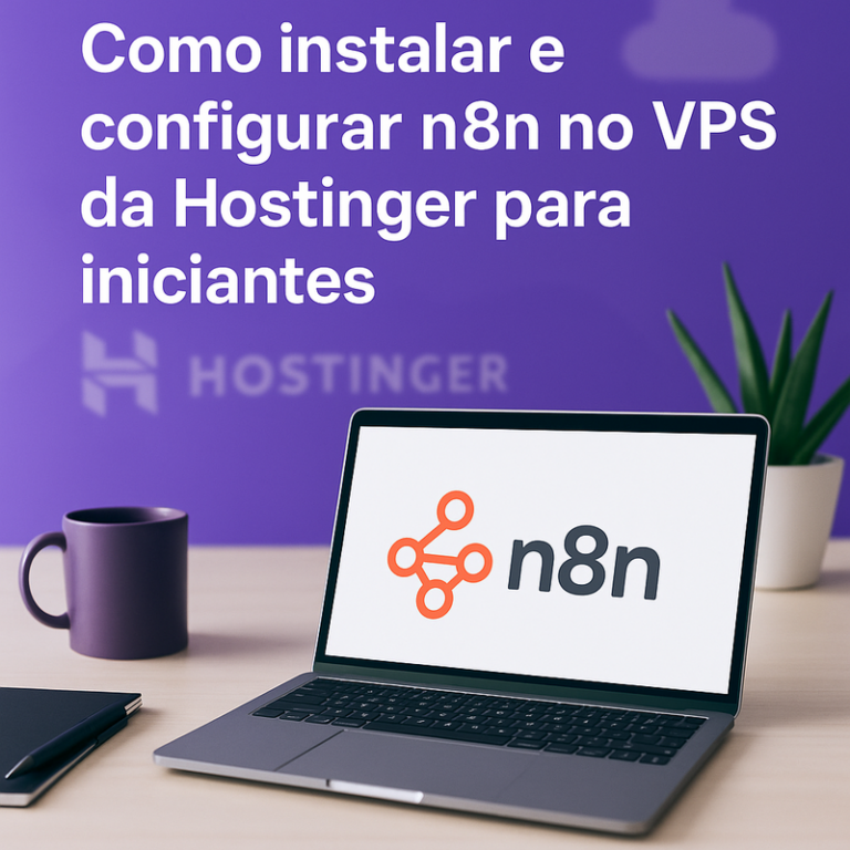 Como instalar e configurar n8n no VPS da Hostinger
