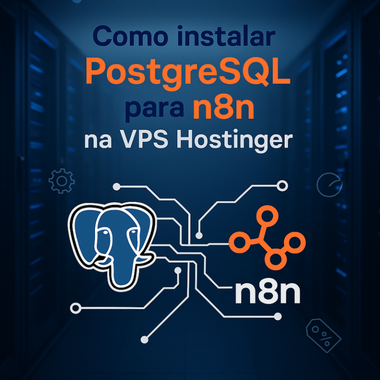 Como instalar PostgreSQL para n8n na VPS Hostinger