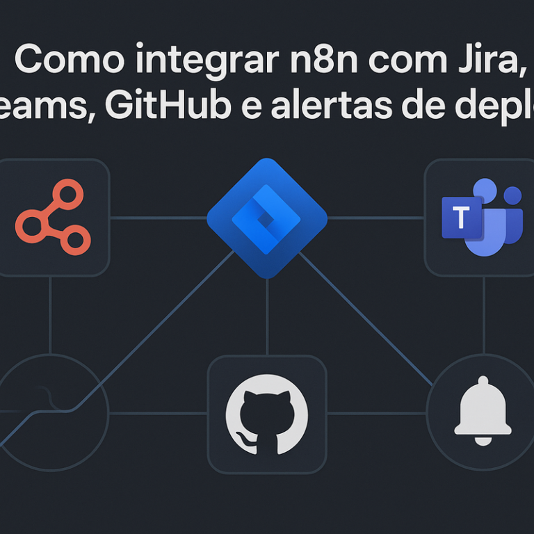Como integrar n8n com Jira, Teams, GitHub e alertas de deploy