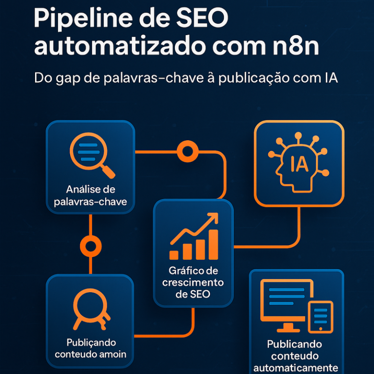 Pipeline de SEO automatizado com n8n e IA