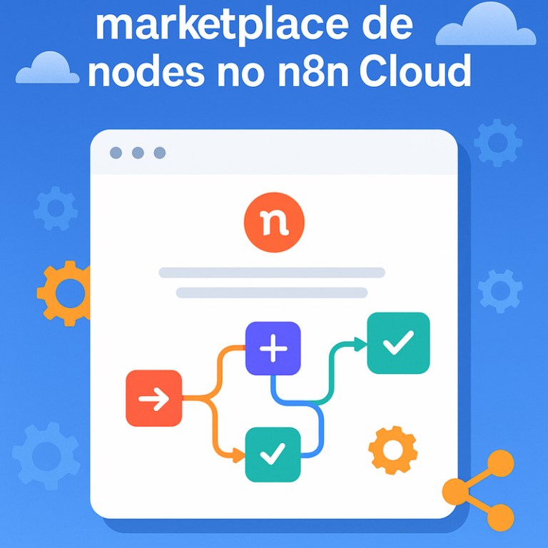Como usar marketplace de nodes no n8n Cloud e integrar