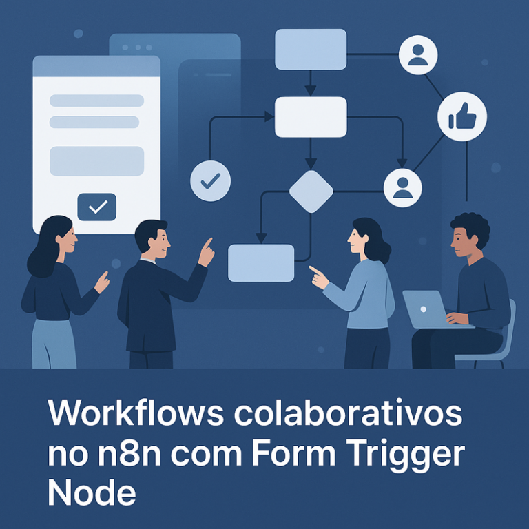 Workflows colaborativos no n8n com Form Trigger Node