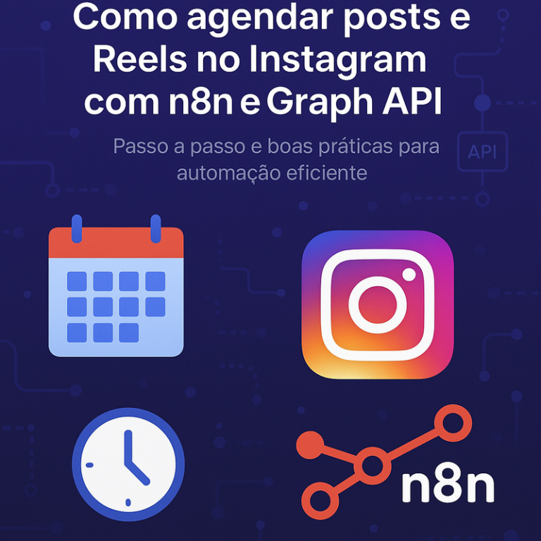 Agendar posts e Reels no Instagram com n8n e Graph API