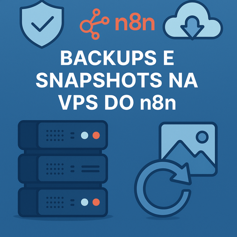 Backups e snapshots na VPS do n8n: guia Hostinger