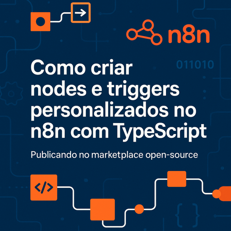 Criar nodes e triggers n8n TypeScript marketplace