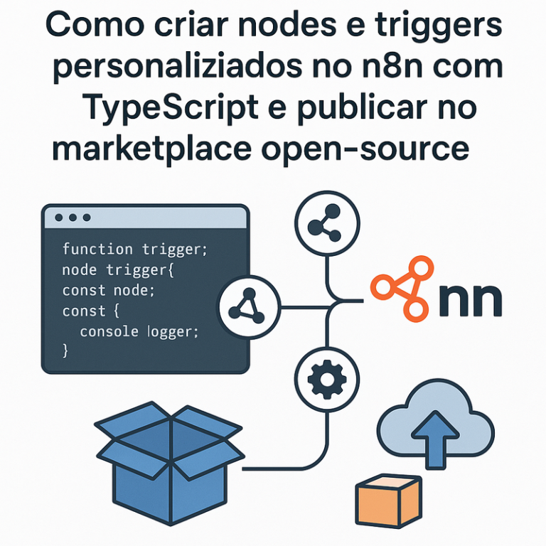 Criar nodes e triggers personalizados n8n com TypeScript