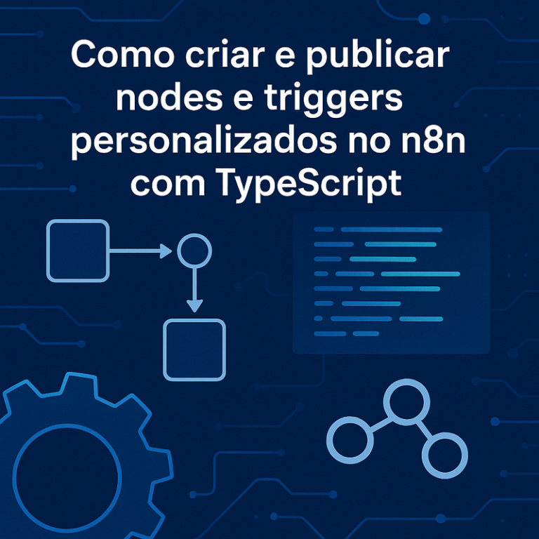 Criar e publicar nodes personalizados no n8n TypeScript