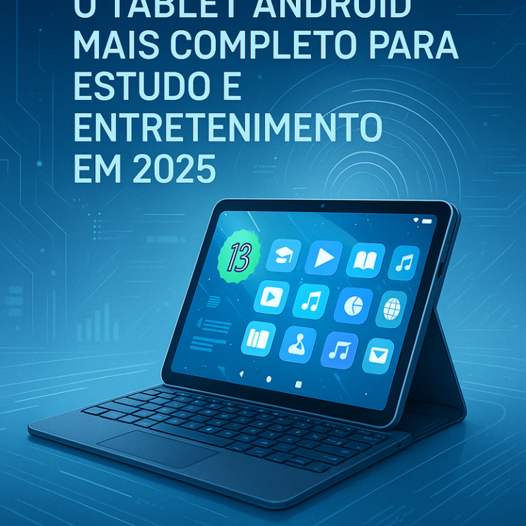 Tablet android para estudo e entretenimento 2025