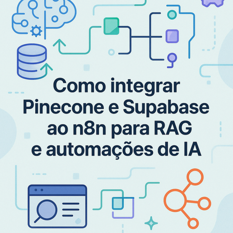 Como integrar Pinecone e Supabase ao n8n para RAG