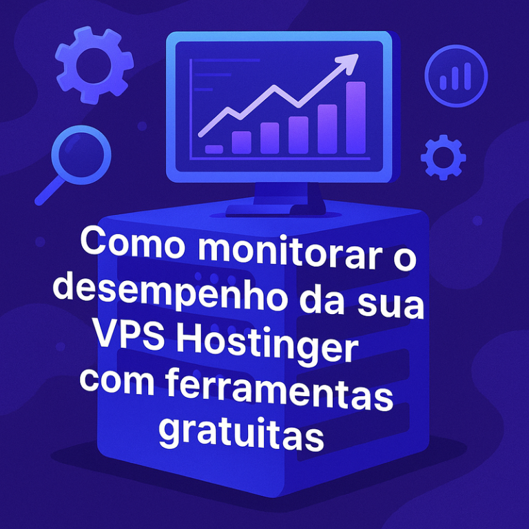 Monitorar desempenho VPS Hostinger: ferramentas grátis