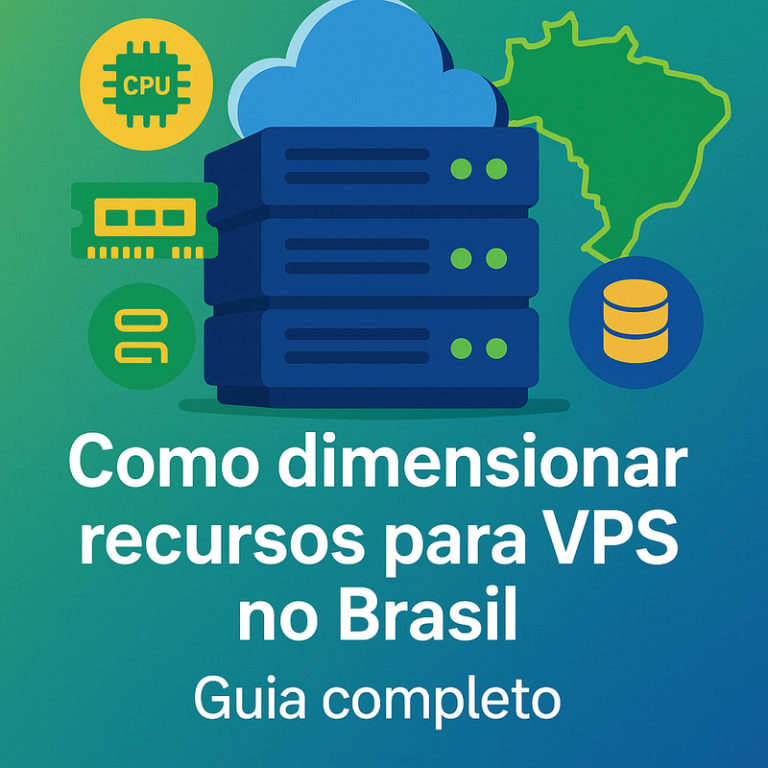 Como dimensionar recursos para VPS no Brasil