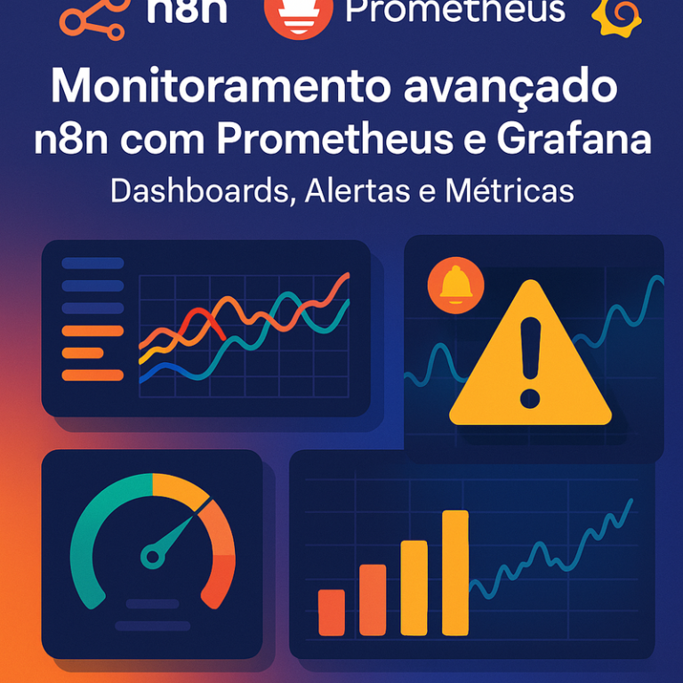 Monitoramento n8n com Prometheus e Grafana: Dashboards e Alertas