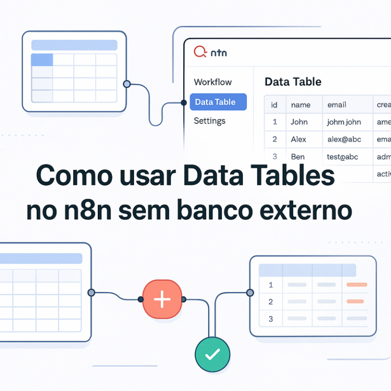 Data Tables no n8n sem banco externo