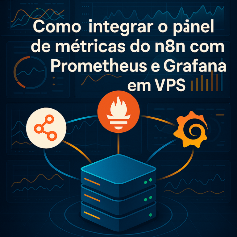Como integrar painel de métricas do n8n com Prometheus